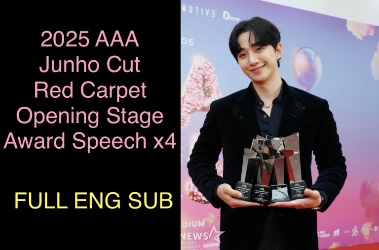 ENG SUB – Lee Junho – AAA 2025 Collection with Junho Cut – Red Carpet ...